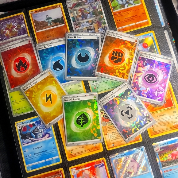 Pokemon | Toys | Pokemon Cracked Ice Energy Cards | Poshmark